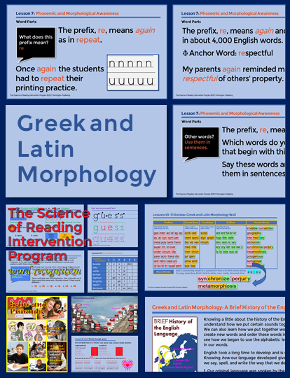 Greek and Latin Morphology Bell Ringers and Interactive Morphology Wal ...