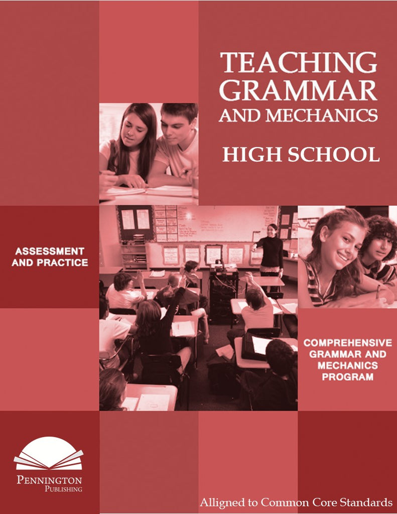 Grammar, Usage, and Mechanics High School Lessons, Remedial Worksheets ...